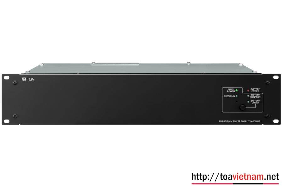 Bộ cấp nguồn khẩn cấp: TOA VX-2000DS - toavietnam.net