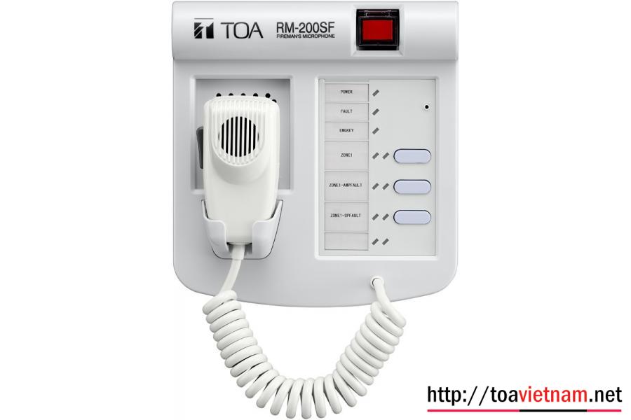 Micro báo cháy: TOA RM-200SF - toavietnam.net